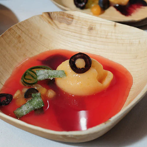 4" Square Deep Plate - Sparsa